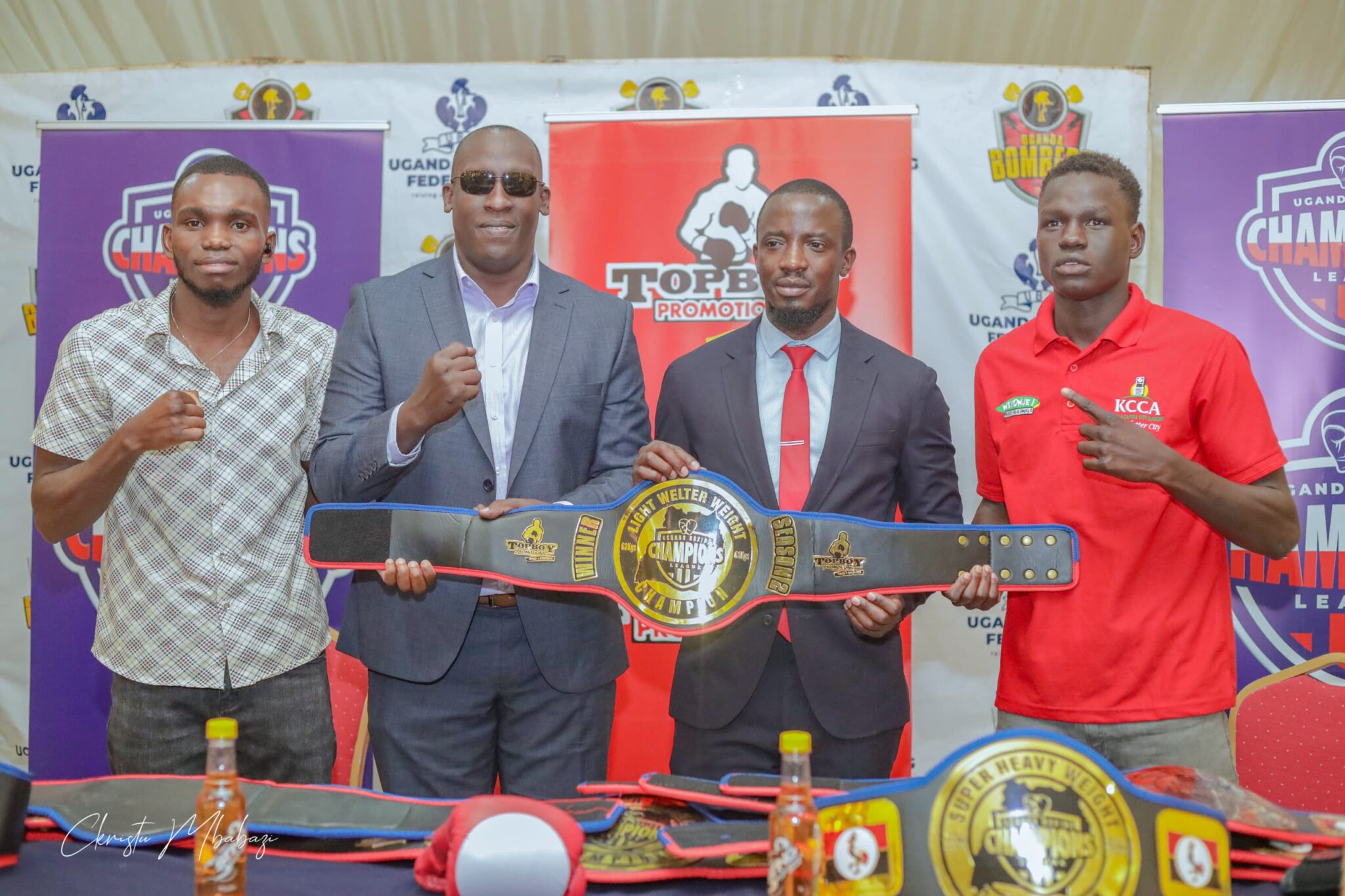 Pictorial: Boxing Champions League Belts unveiled, all set for finale
