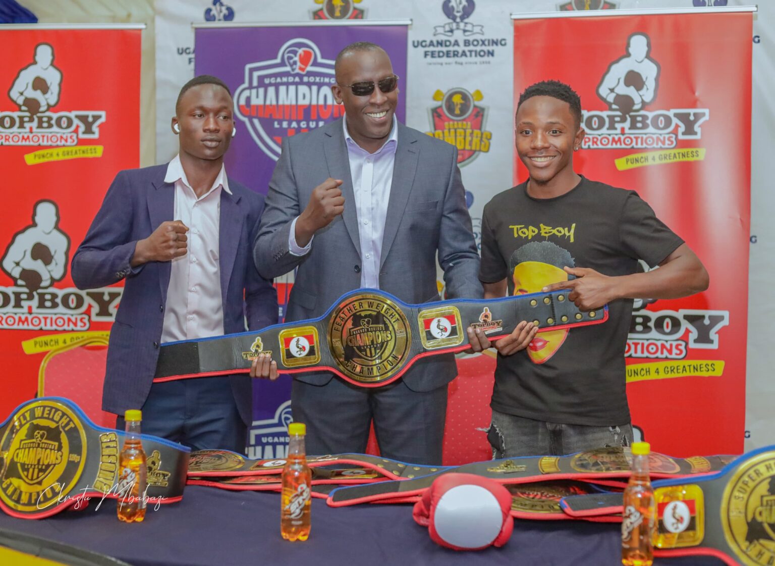 Pictorial: Boxing Champions League Belts unveiled, all set for finale